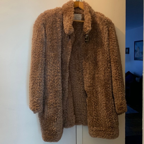 Paula Lishman | Jackets & Coats | Paula Lishman Knit Fur Jacket | Poshmark